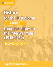 History for the IB Diploma Paper 3 European States in the Interwar ...