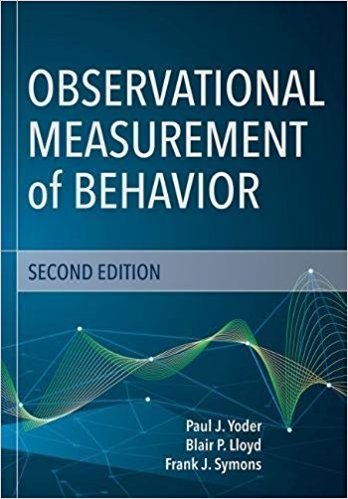 Observational Measurement of Behavior