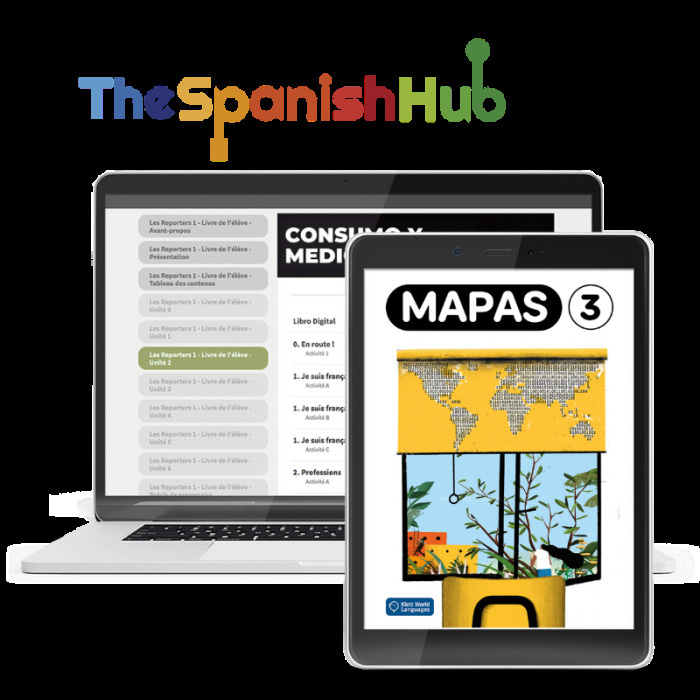 Mapas 3: 12-Month The Spanish Hub for Students